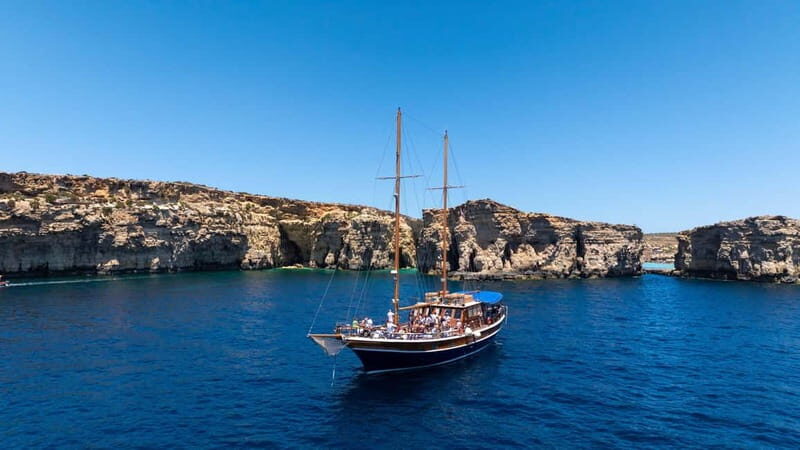 All inclusive Gullet Cruise to Gozo & the Blue Lagoon (CMO) - A Scenic Adventure on Malta’s Waters