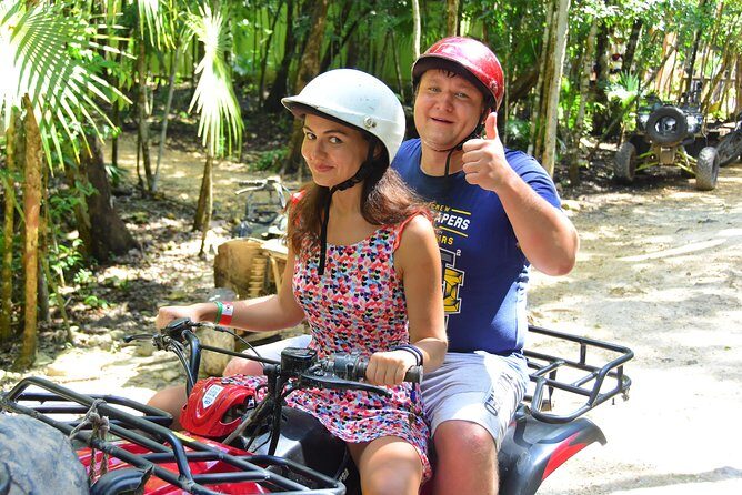 All Weather Adventure: Ziplines, Single ATVs, and Cenote - The Guide and Safety