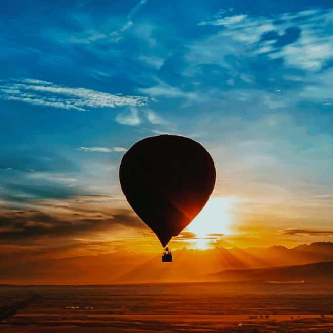 Almaty Baloons Aerostat flight tour - Key Points