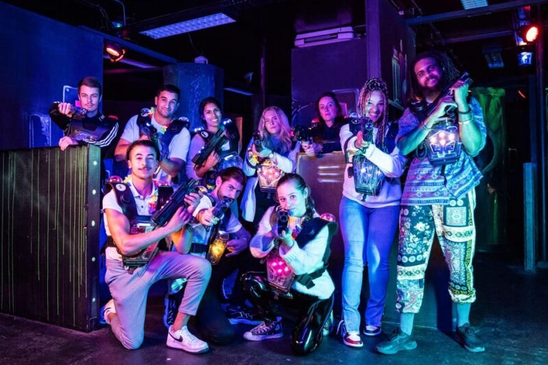 Aloha Amsterdam: Laser Tag Experience - Group Size and Logistics