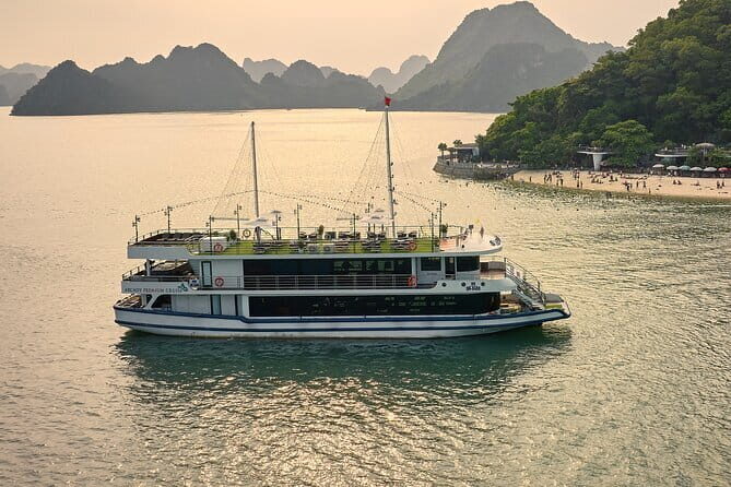 Alova Cruise Premium Day Tour with Pickup from Halong Bay - FAQs