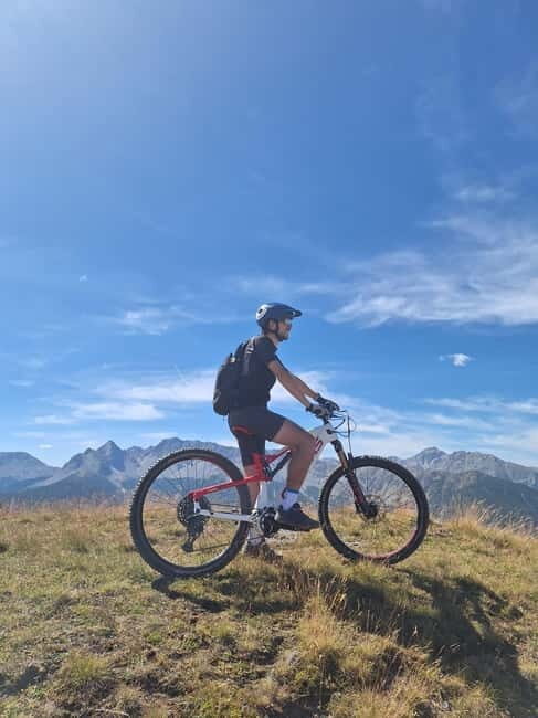 Alps: Sporty MTB tour among single track, alpine peaks and border history - Price and Value