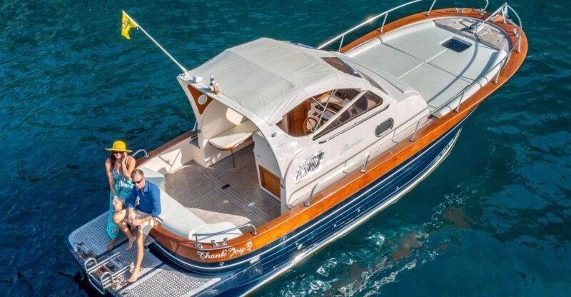 Amalfi coast private tour from sorrento on Gozzo 9 cabin - Timing and Group Size