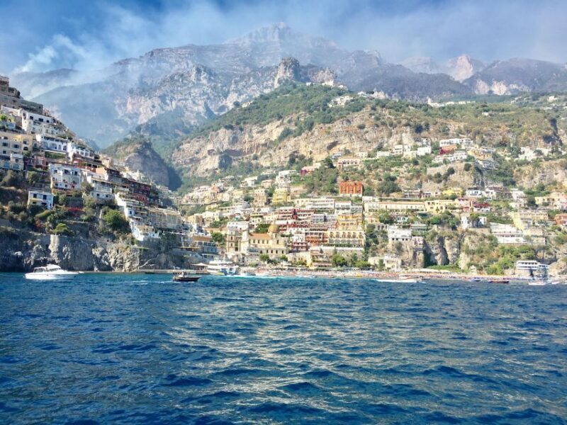Amalfi coast tour with skipper from Salerno to Positano - Key Points