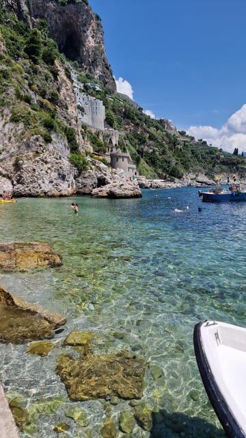 Amalfi Coast: Tour with stop for swimming in secret bays - Key Points