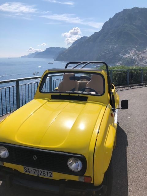 Amalfi Coast vintage tour with cheese and wine tasting - Key Points