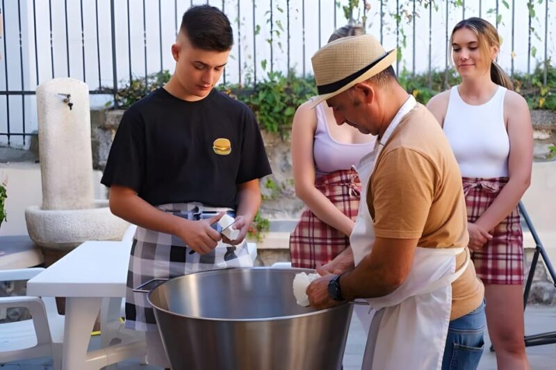 Amalfi: Make Fresh Pasta, Mozzarella & Tiramisù with wine - Price and Overall Value