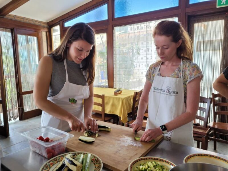 Amalfi: Make tagliatelle, mozzarella and tiramisù - A Deeper Look at the Amalfi Cooking Class