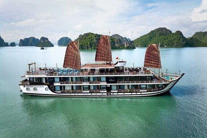 Amanda Luxury Cruise - Best Overnight Cruise Halong & Lan Ha Bay - Key Points