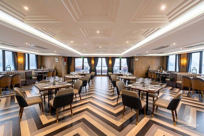 Ambassador Cruise The Largest Day Cruise in Halong Bay - A Closer Look at the Cruise Experience