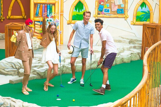 American Dream Angry Birds Indoor Mini Golf Ticket - What to Expect from Your Mini Golf Adventure