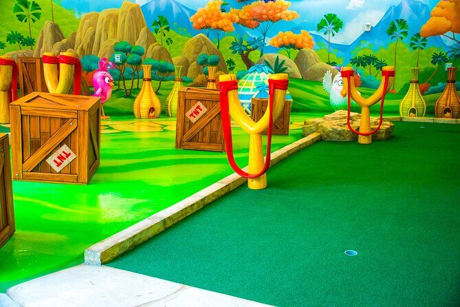 American Dream Angry Birds Indoor Mini Golf Ticket - FAQ