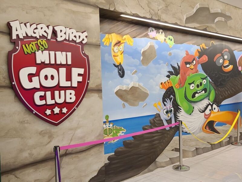 American Dream: Angry Birds Mini Golf Ticket - The Experience: A Closer Look