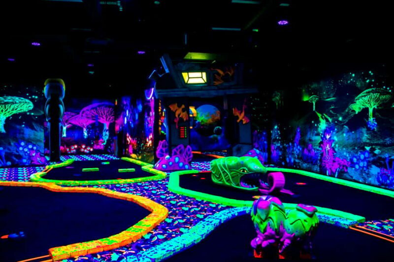 American Dream: Blacklight Mini Golf Entry Ticket - FAQs