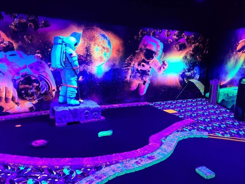 American Dream: Blacklight Mini Golf Entry Ticket - FAQ