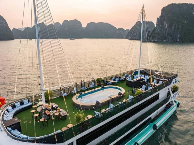 Amethyst - Halong Bay Luxury 1 Day with 5 star Cruise - The Itinerary Breakdown: What You Can Expect