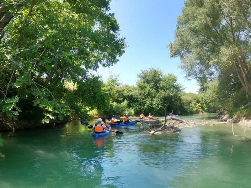 Ammoudia: Kayak down the Acheron 5.5 km - The Introductory Session