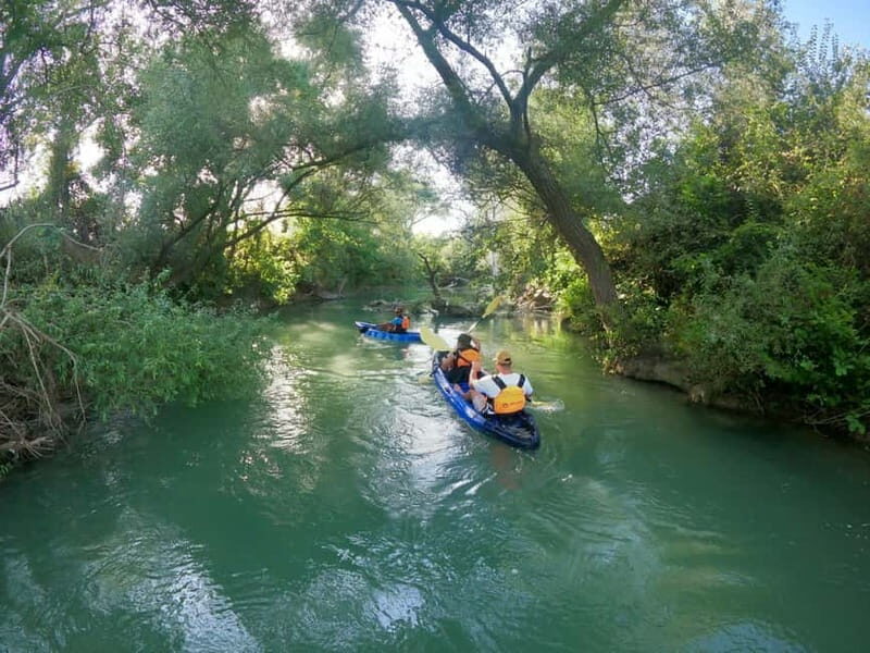 Ammoudia: Kayak down the Acheron 5.5 km - Who might not find it suitable?