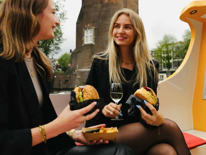 Amsterdam: Burger Dinner Canal Cruise - Breaking Down the Itinerary