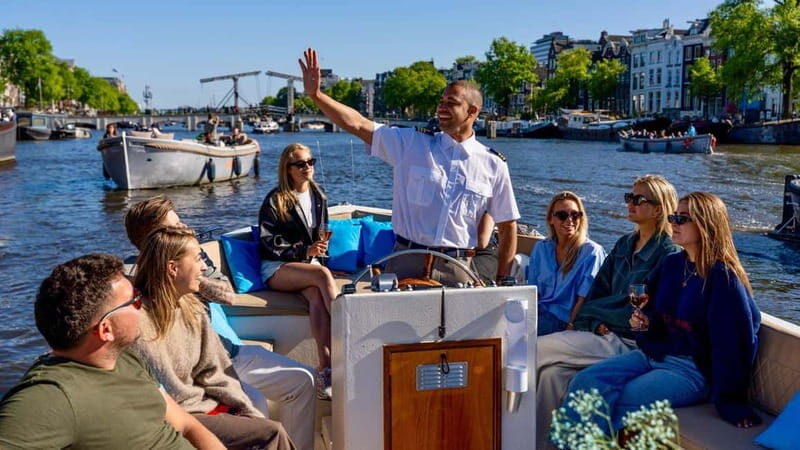 Amsterdam: Canal Cruise in Open Boat with Drink Option - Introduction