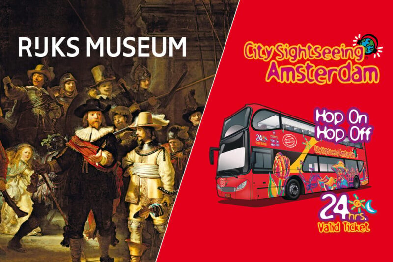 Amsterdam: Combo Rijksmuseum & Hop-On Hop-Off Bus - What to Expect on the Route