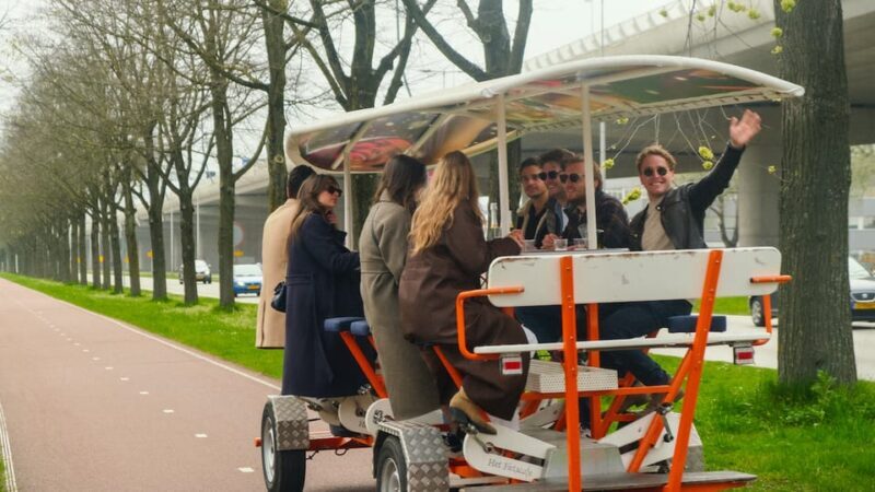 Amsterdam: Dutch Prosecco Party Bike - Authentic Perspectives from Other Travelers