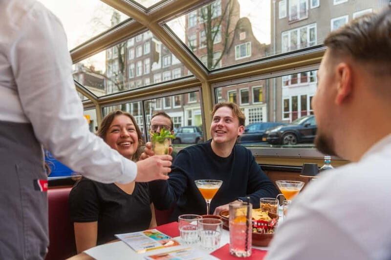 Amsterdam: Evening Cocktail Cruise Along The Canals - Key Points