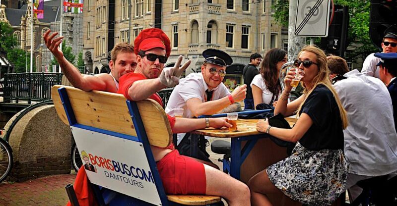 Amsterdam: Guided Beer or Prosecco Bike Tour - Key Points