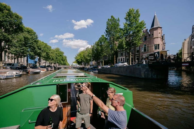 Amsterdam: Heineken Branded Canal Cruise inc 1 drink &Snacks - The Experience in Detail: Stops and Sightseeing