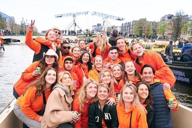 Amsterdam Kings Day Boat Party with Unlimited Drinks 2025 - Key Points