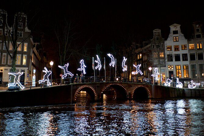 Amsterdam Light Festival Boat Tour with Warm Drinks - The Sum Up