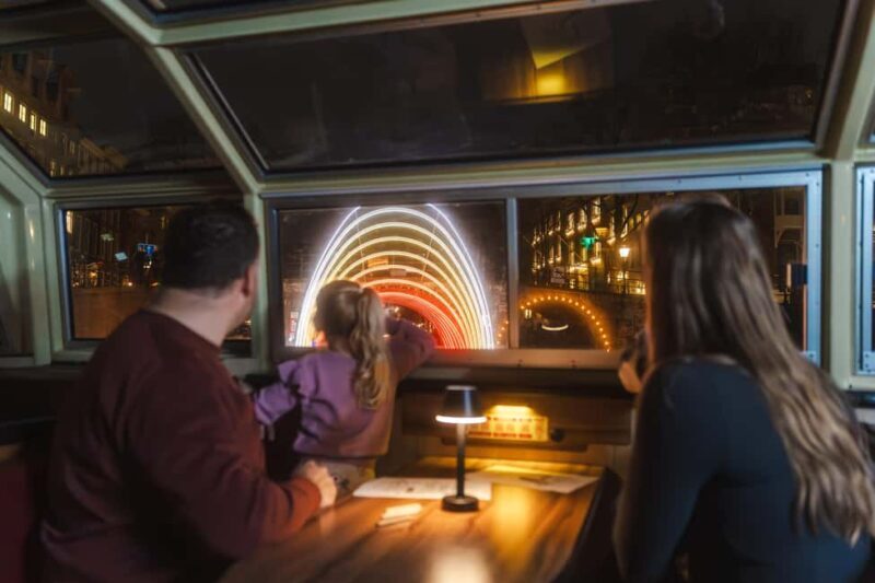 Amsterdam: Light Festival Cruise on Heated Boat + Hot Choco - The Food and Drink