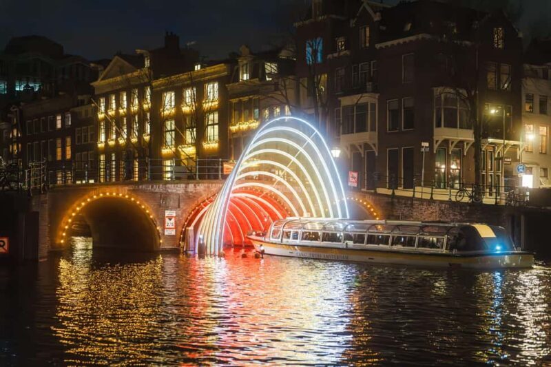 Amsterdam: Light Festival Cruise on Heated Boat + Hot Choco - Authenticity and Value for Money