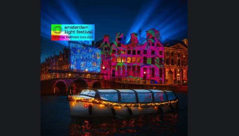 Amsterdam: Light Festival Cruise w/ Hot Drinks & Bite option - Price and Value