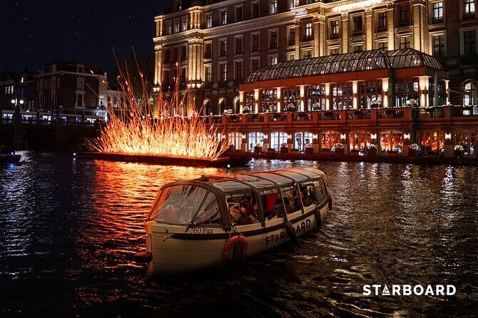 Amsterdam: Light Festival Cruise with Unlimited Drinks Option - Value for Money