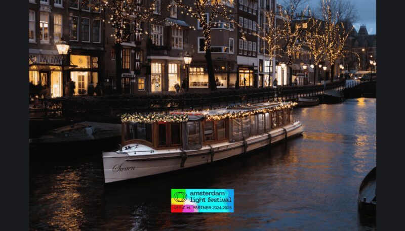 Amsterdam: Light Festival Heated Cruise w/ Hot Drinks & Bite - Timing & Group Size