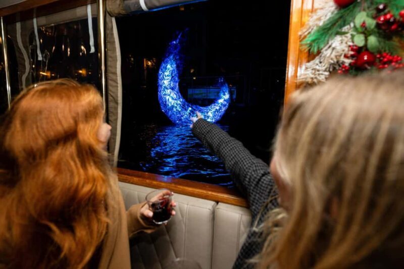 Amsterdam: Light Festival Heated Cruise w/ Hot Drinks & Bite - Key Points