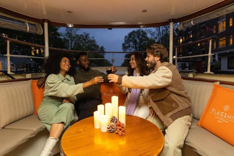 Amsterdam: Light Festival Heated Cruise w/ Hot Drinks & Bite - Authentic Traveler Feedback