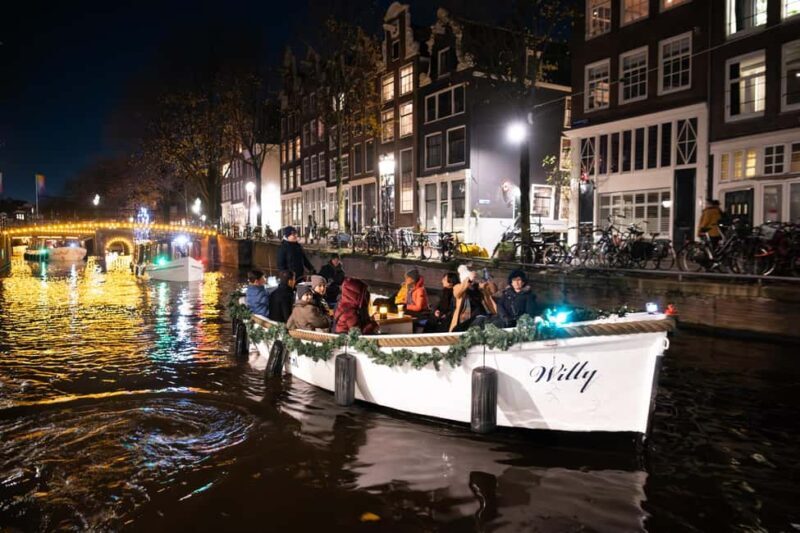 Amsterdam: Light Festival Open Boat Cruise - What to Expect From the Experience