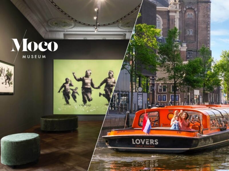 Amsterdam: Moco Museum Entry Ticket and Canal Cruise - Exploring the Moco Museum