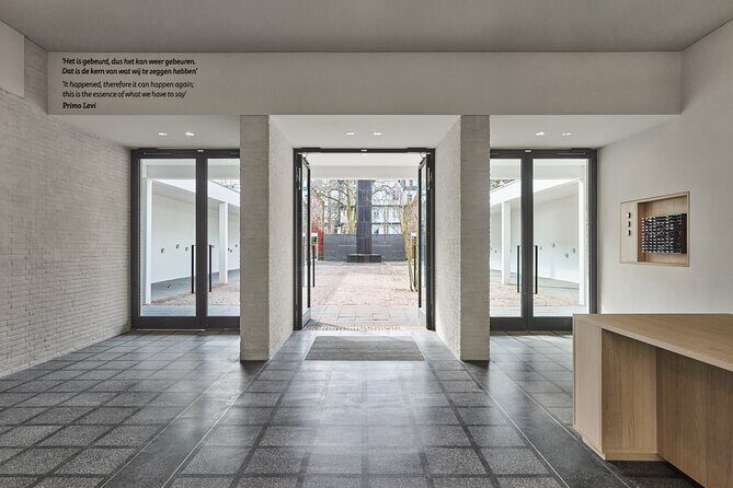 Amsterdam National Holocaust Museum and Memorial Entry Ticket - Practical Details for Travelers