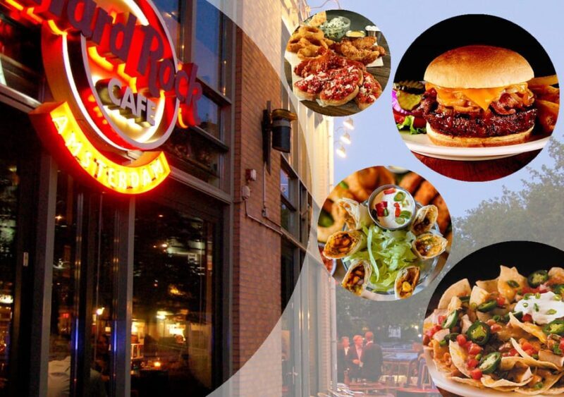 Amsterdam Nightlife Ticket with A GOLD MENU Hard Rock Dinner - Key Points