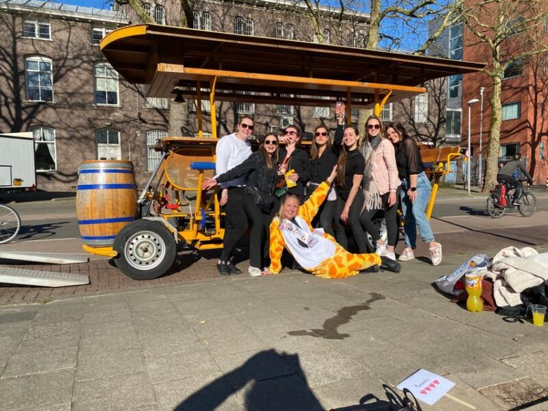 Amsterdam: Party Bike Tour with Beer - Key Points