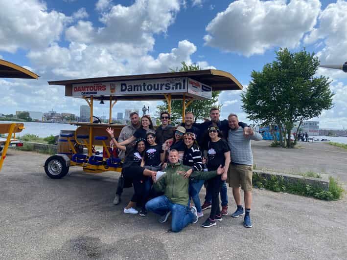 Amsterdam: Party Bike Tour with Beer - The Breakdown of the Itinerary
