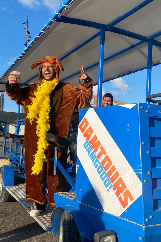 Amsterdam: Party Bike Tour with Beer - Authentic Experiences & what to Expect