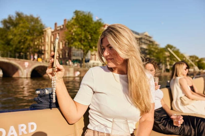 Amsterdam: SAIL 2025 Luxury Open Boat Cruise with Drink - Key Points