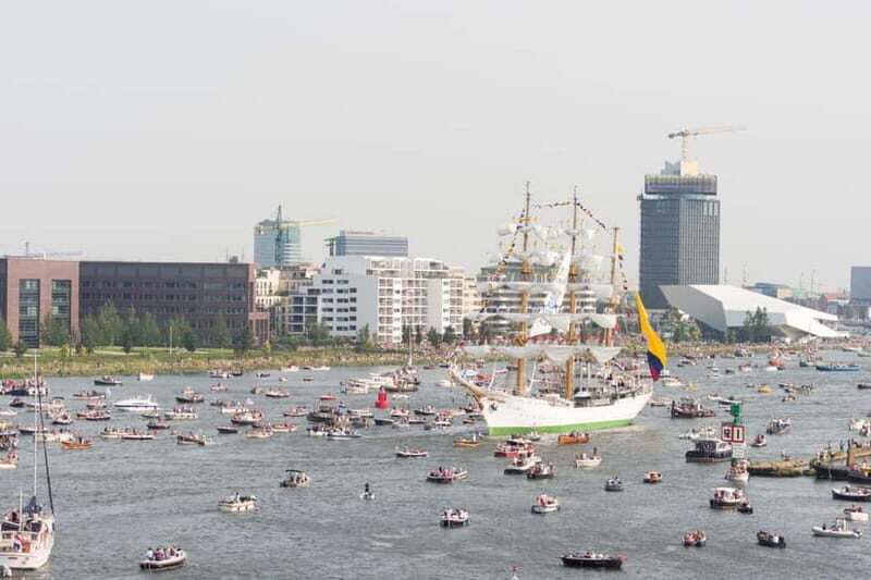 Amsterdam: SAIL 2025 with the Bulldog Boat Smoke cruise - A Close Look at the Bulldog Boat Smoke Cruise Experience