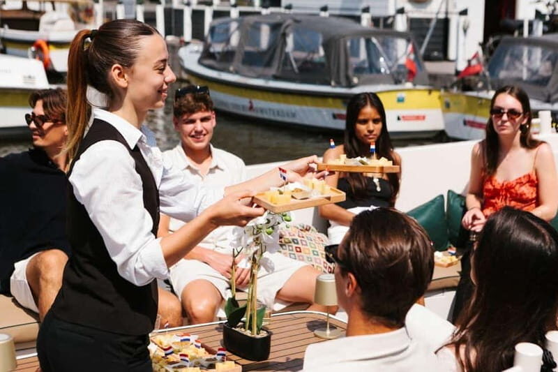 Amsterdam The Newest Cheese and Wine Canal Cruise - Key Points