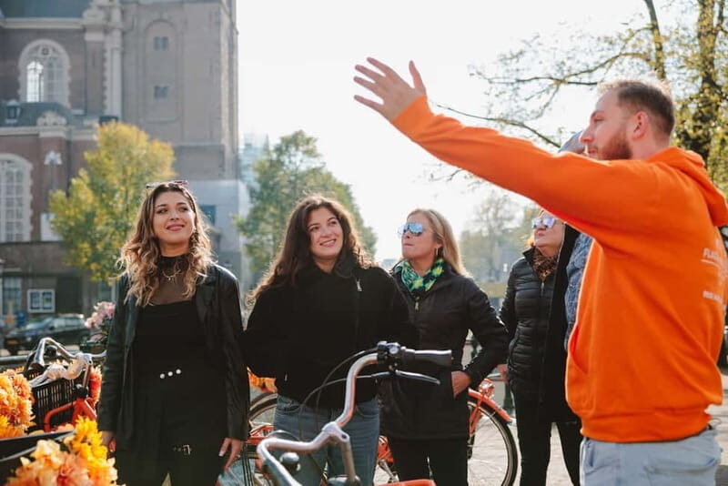 Amsterdam: Top Highlights Guided Bike Tour EN/DE/ES/FR/IT/CN - Key Points