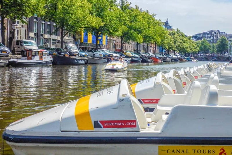 Amsterdam: Unique Pedal Boat Experience in the Canals - Key Points